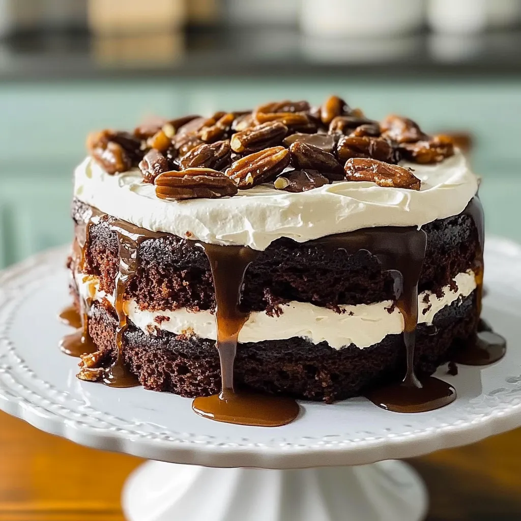 Decadent Chocolate Praline Layer Cake Recipe Indulge Today