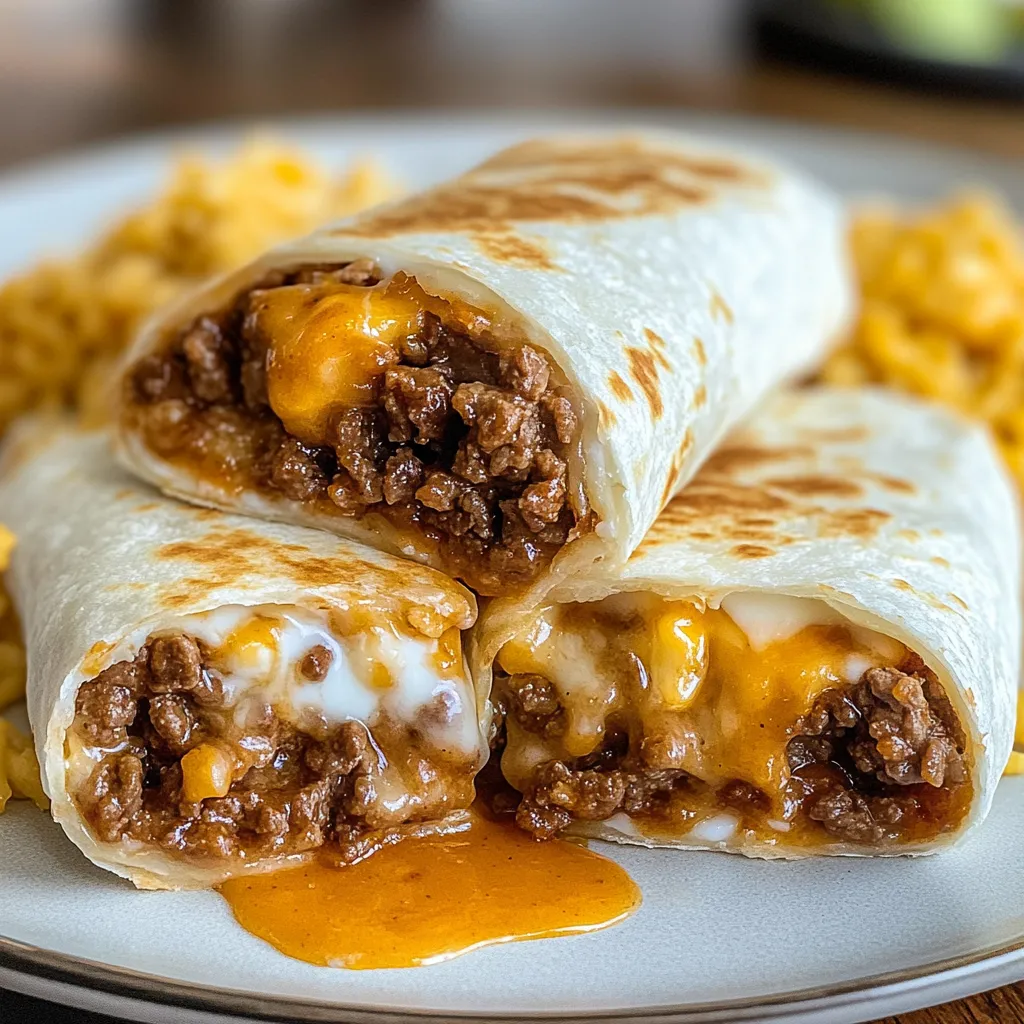 Indulge with Epic Copycat Taco Bell Beefy Melt Burrito Recipe
