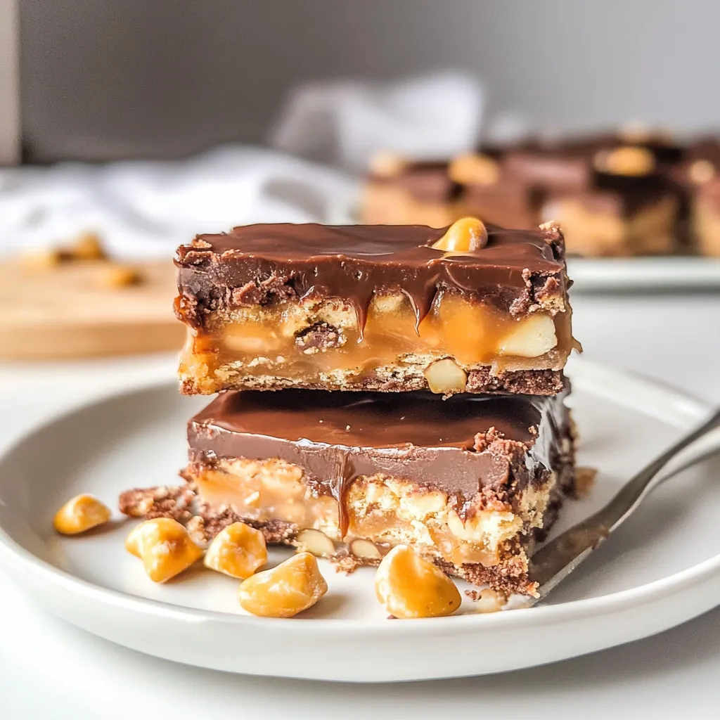 Irresistible Homemade Snickers Bars Recipe NoBake Treat
