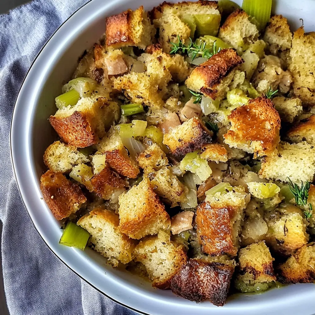 Irresistible Grandmas Easy Turkey Stuffing Recipe Youll Love