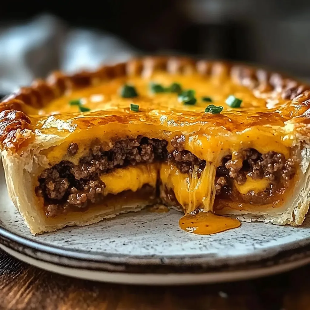 Ultimate OnePan Cheeseburger Pie Amazing Dinner Recipe