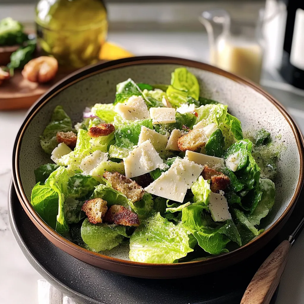 Delicious Butter Lettuce Salad w/ Parmesan Vinaigrette Recipe