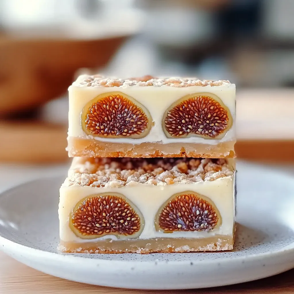 Indulge in Decadent Fig & Cream Cheese Bars to Satisfy Cravings