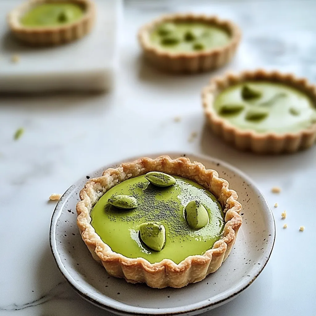 Elevate Your Dessert with a Delicious Matcha Egg Tart Treat