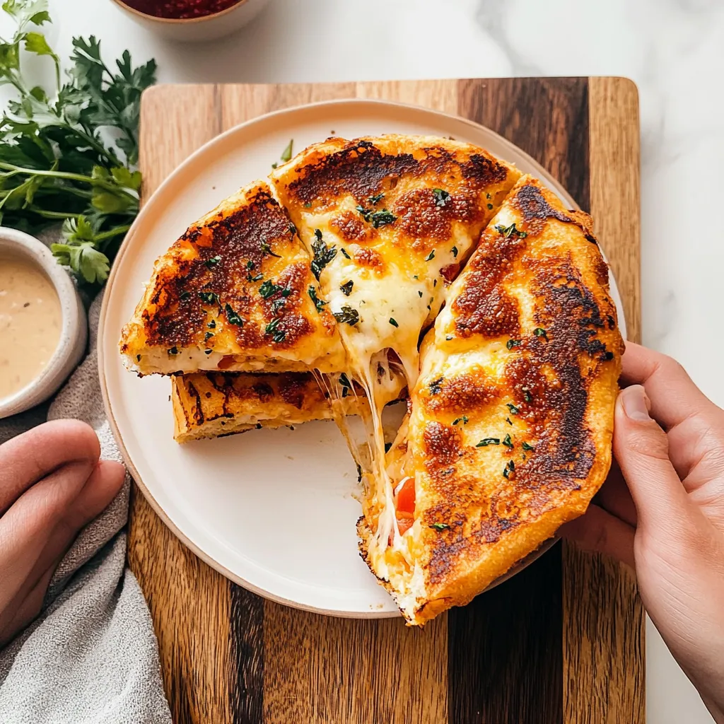 Irresistible Focaccia Grilled Cheese: A Melty Delight!