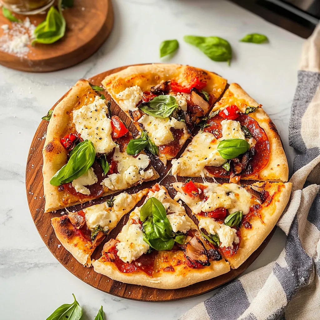 Irresistible Goat Cheese Pizza: Elevate Your Pizza Game!