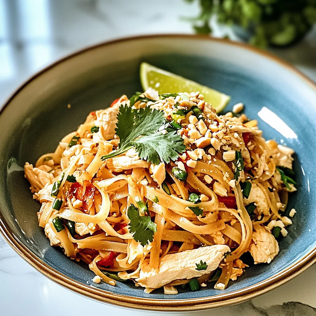 "Delicious Chicken Pad Thai Recipe You’ll Love in Minutes"