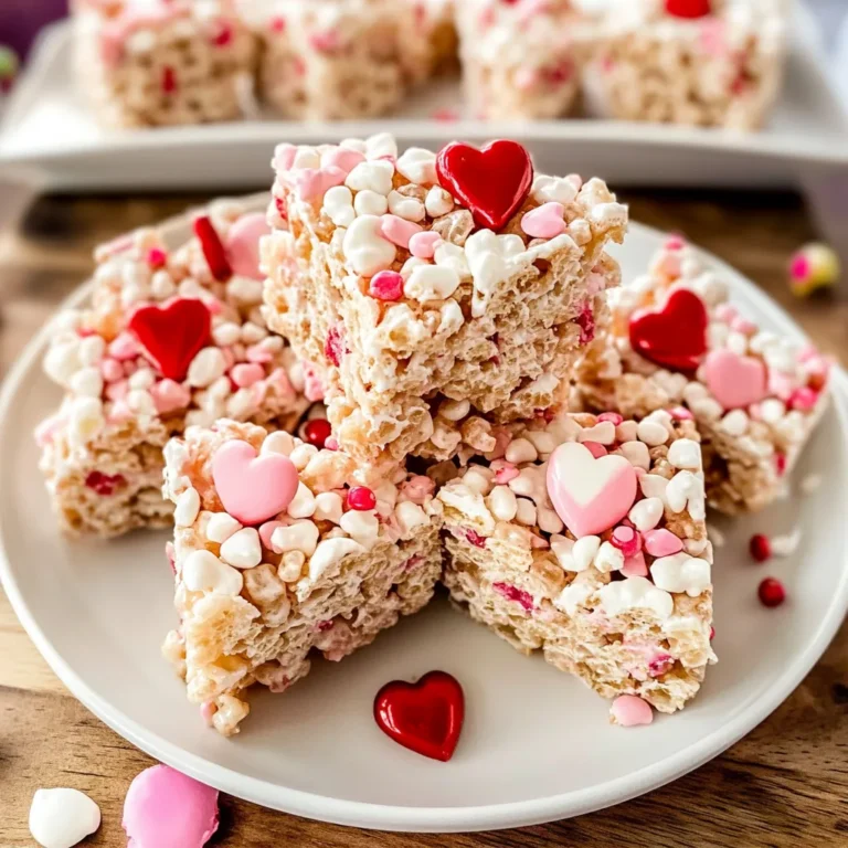 Irresistible Valentine’s Rice Krispie Treats Recipe You’ll Love!